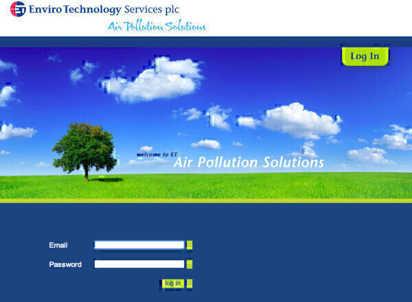 New Weblogger for Air Quality Data Envirotech Online