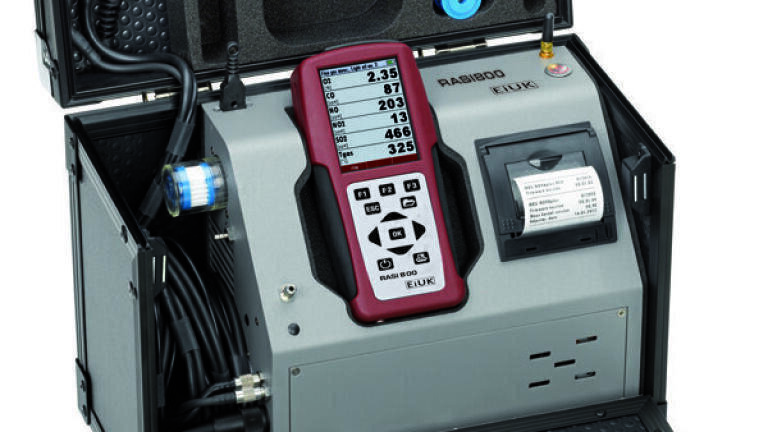 RASI 800 Portable emission and combustion analyser with MCERTS ...
