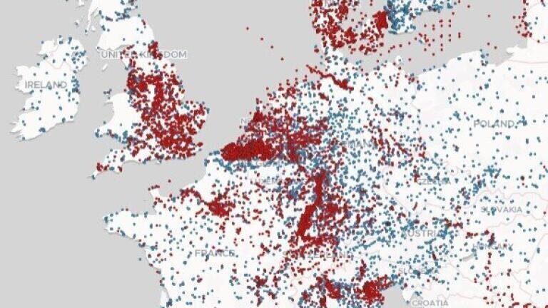 Take a Look at This Map of PFAS Pollution Across the UK and Europe ...