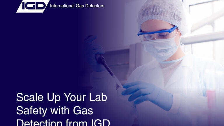 Scale Up Your Lab Safety with Gas Detection from IGD Envirotech Online